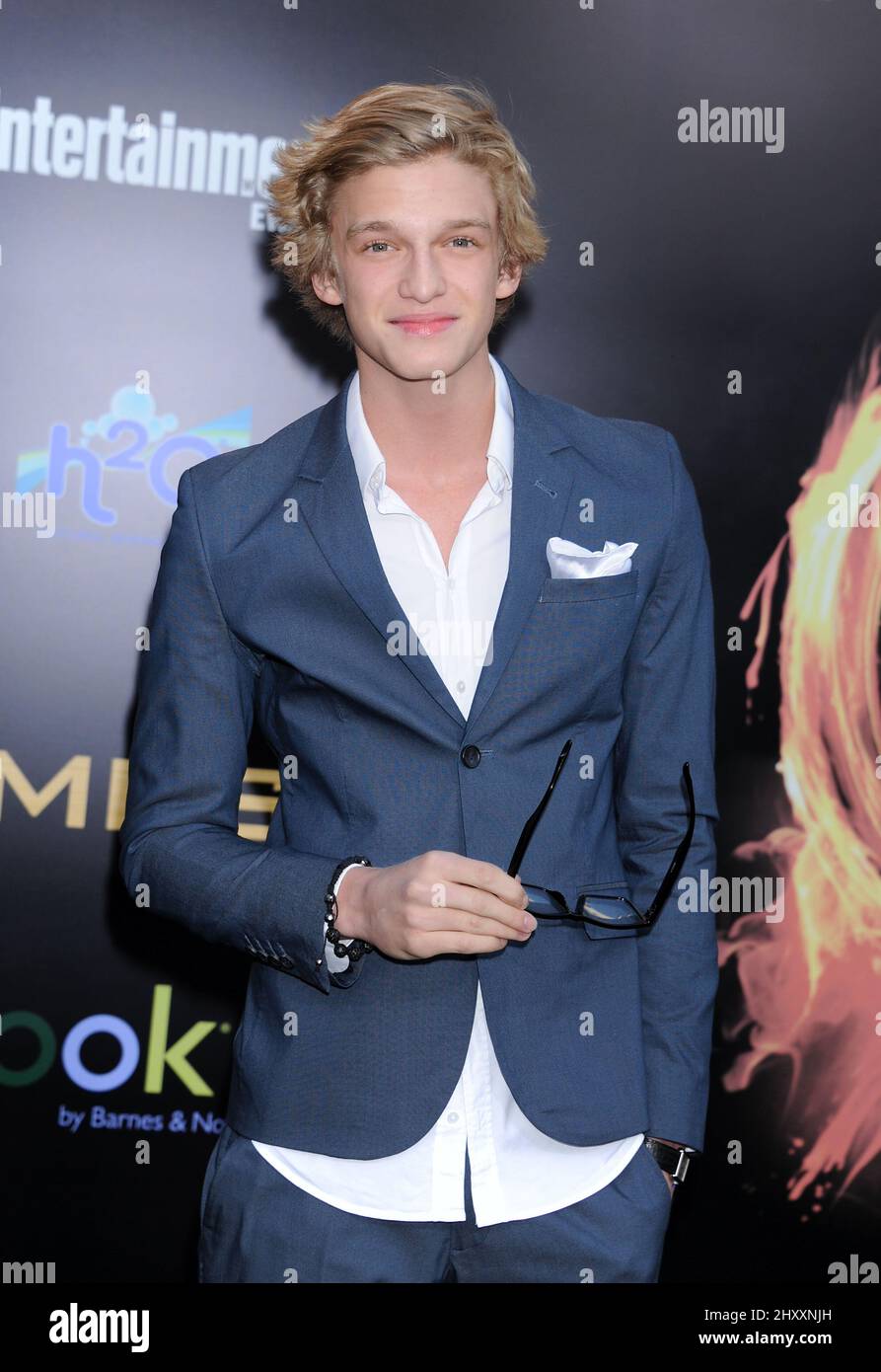 Cody Simpson attending "The Hunger Games" world premiere held at the ...
