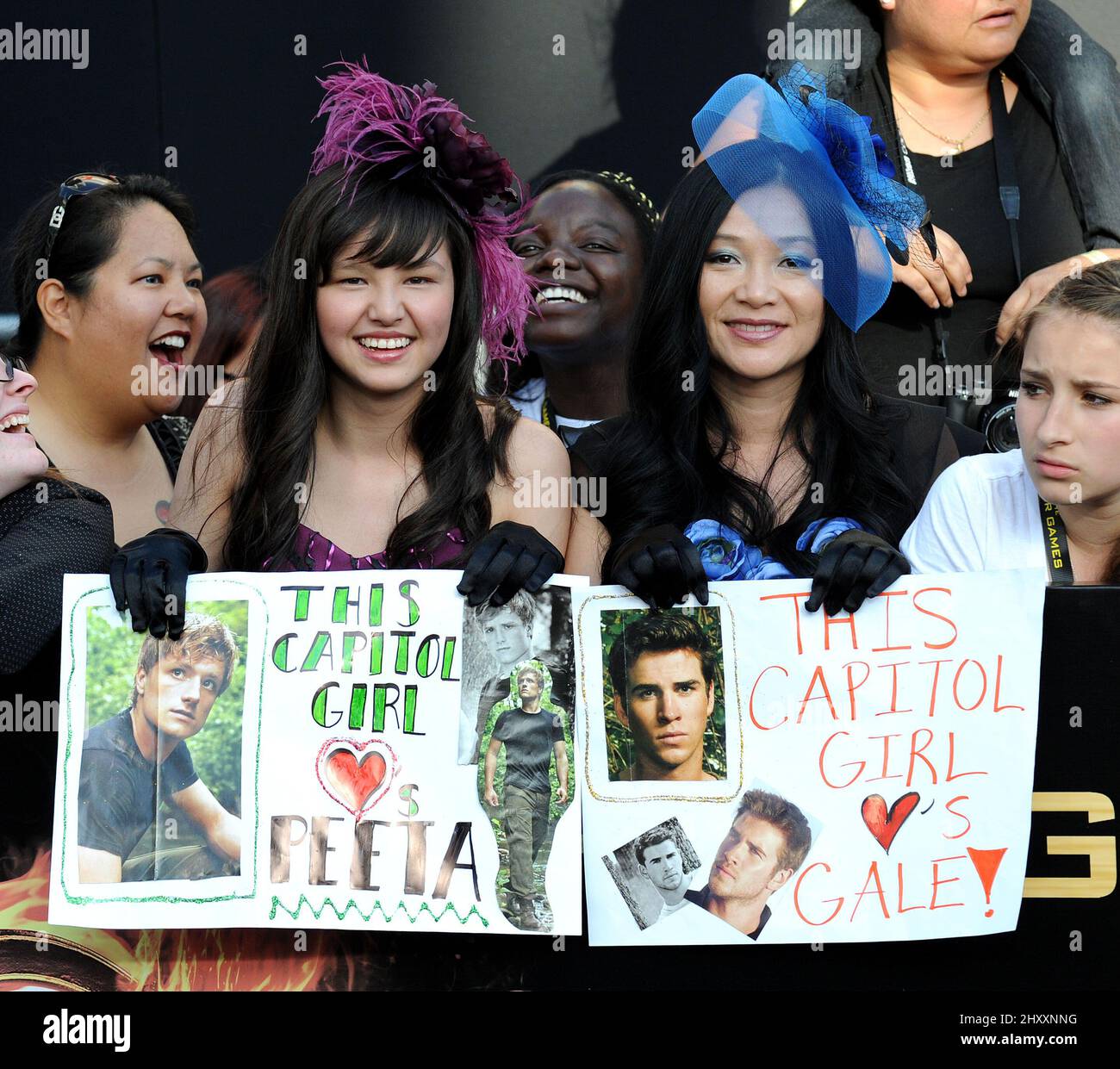 Atmosphere attending "The Hunger Games" world premiere held at the ...