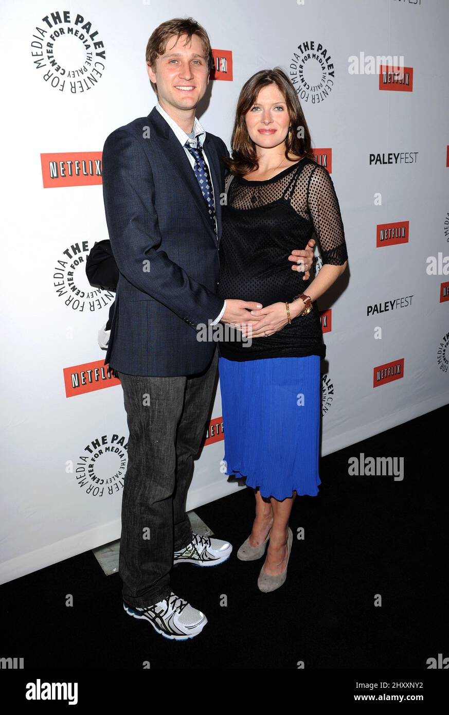 Aaron Staton attending PaleyFest 2012 as the festival honors "Mad Men ...