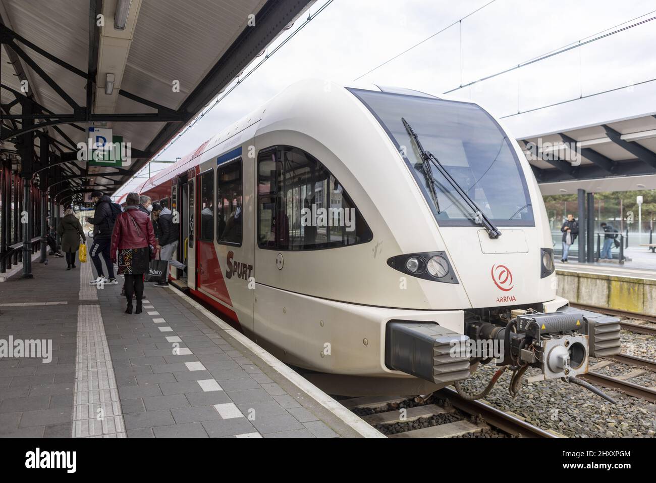 Public transportation train of Deutsche Bahn com Stock Photo - Alamy
