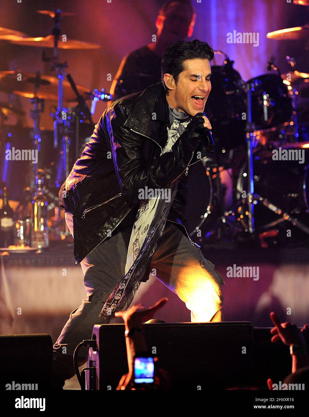 Perry Farrell of Jane's Addiction during their 2012 tour at the House ...