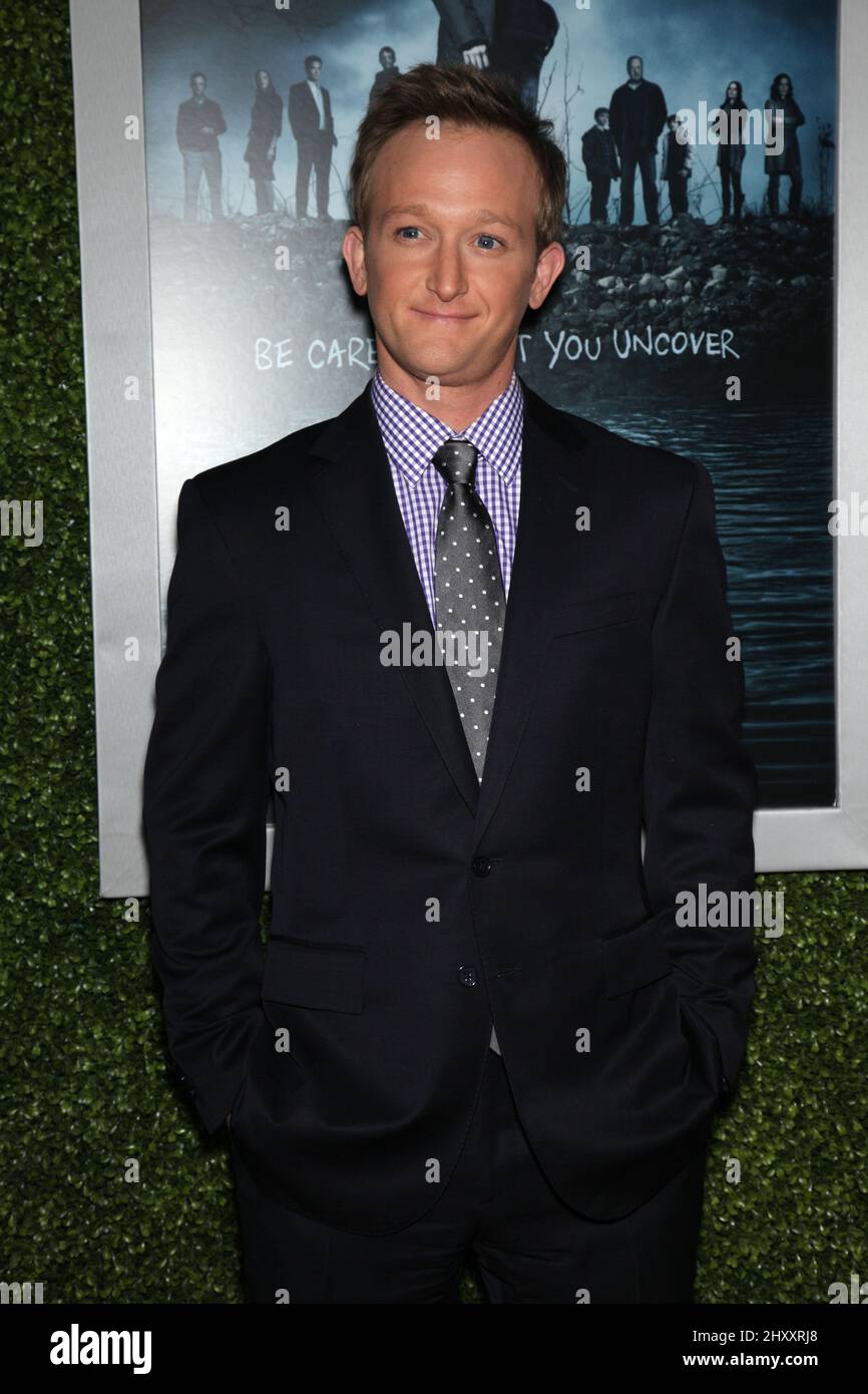 Eric Ladin attending "The Killing" Season 2 Premiere held at the ...
