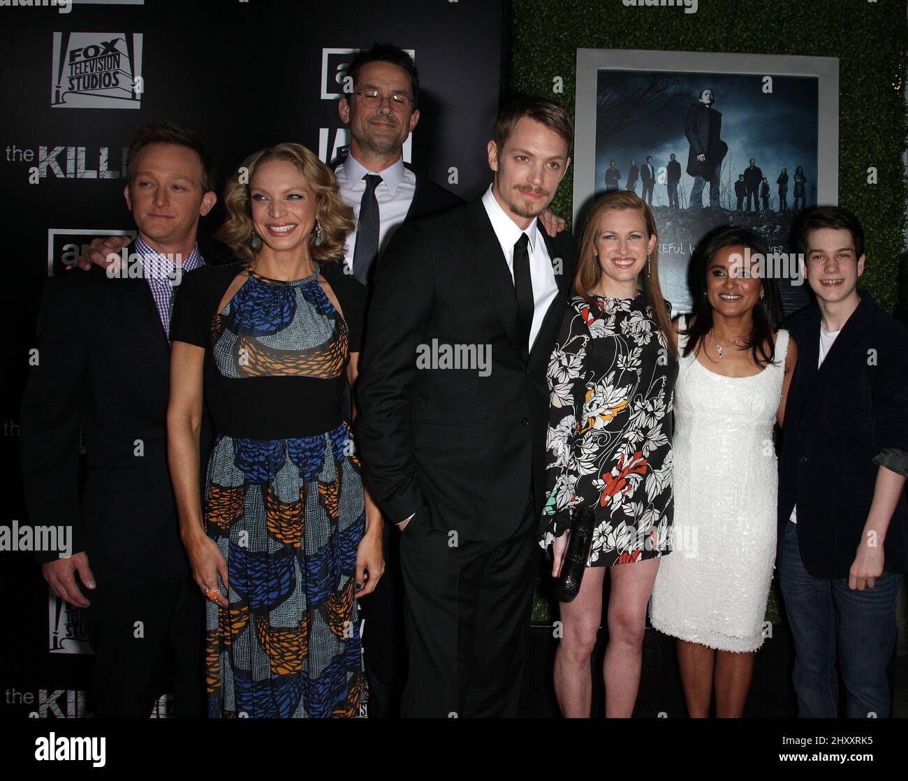 CAST attending "The Killing" Season 2 Premiere held at the Arclight ...