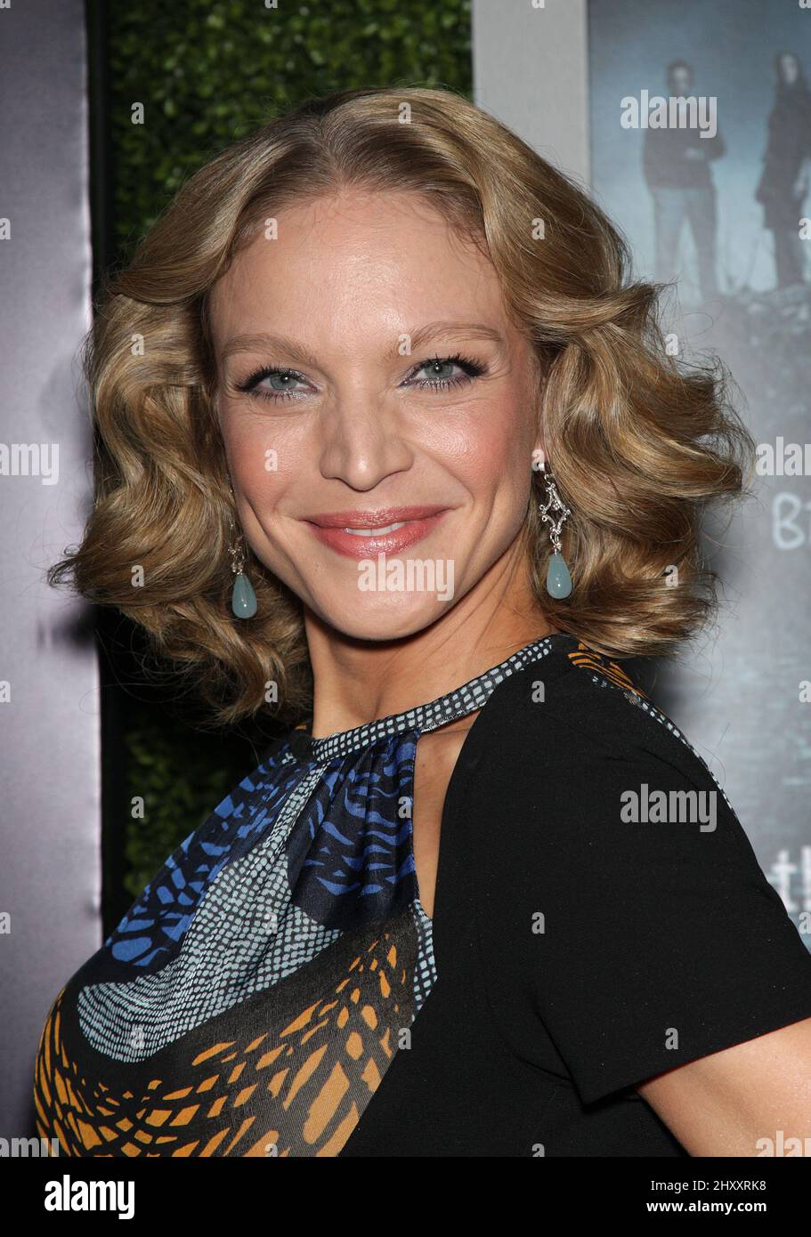 Kristin Lehman attending "The Killing" Season 2 Premiere held at the ...