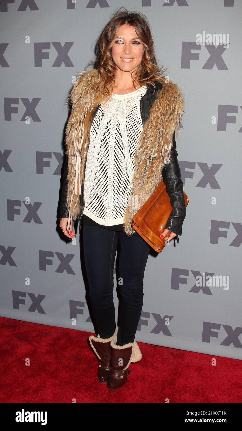 Natalie Zea at the 2012 FX Ad Sales Upfront held at Lucky Strike Bowl ...