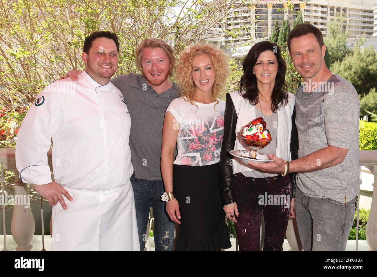 Chef Michael Wolf and Little Big Town's Phillip Sweet and Kimberly ...
