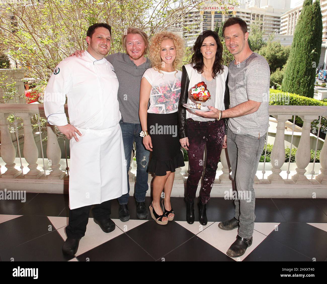Chef Michael Wolf and Little Big Town's Phillip Sweet and Kimberly ...