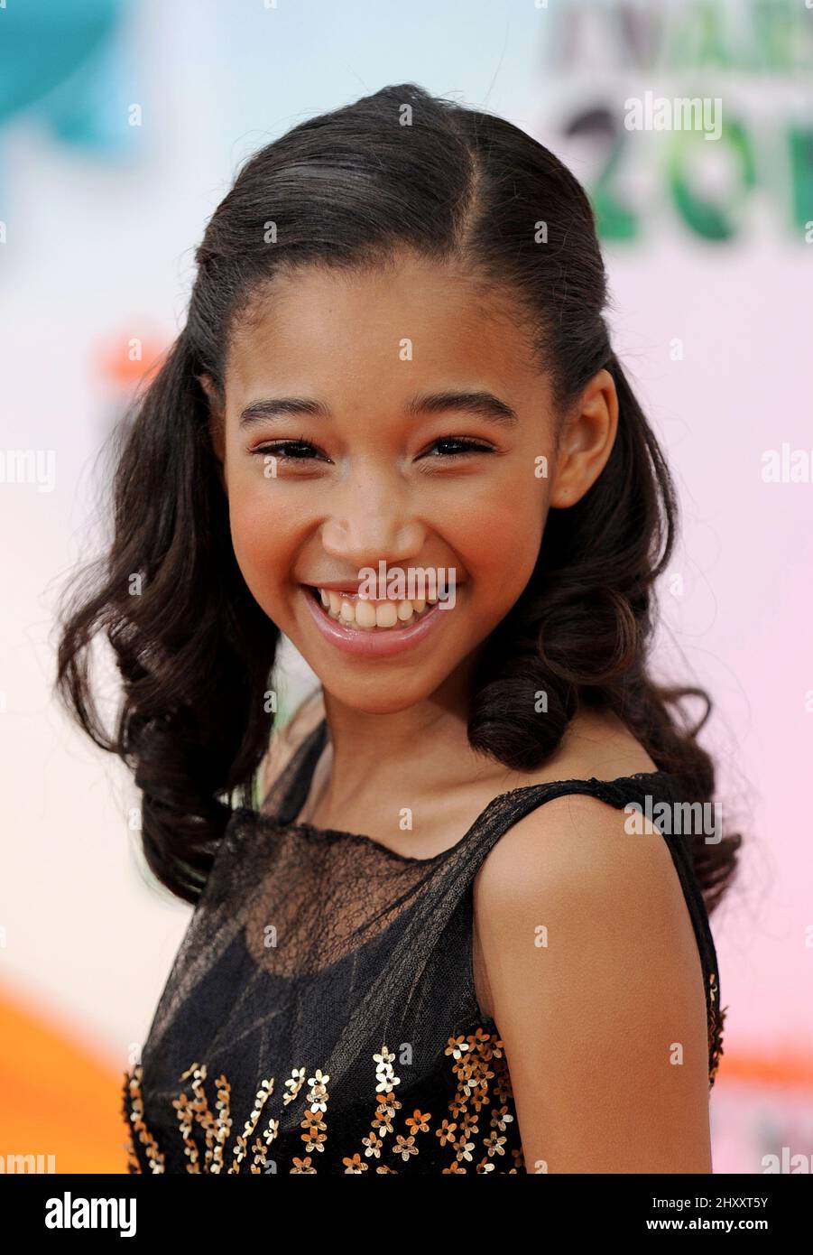 Amandla Stenberg at the Nickelodeon's 25th Annual Kids' Choice Awards ...