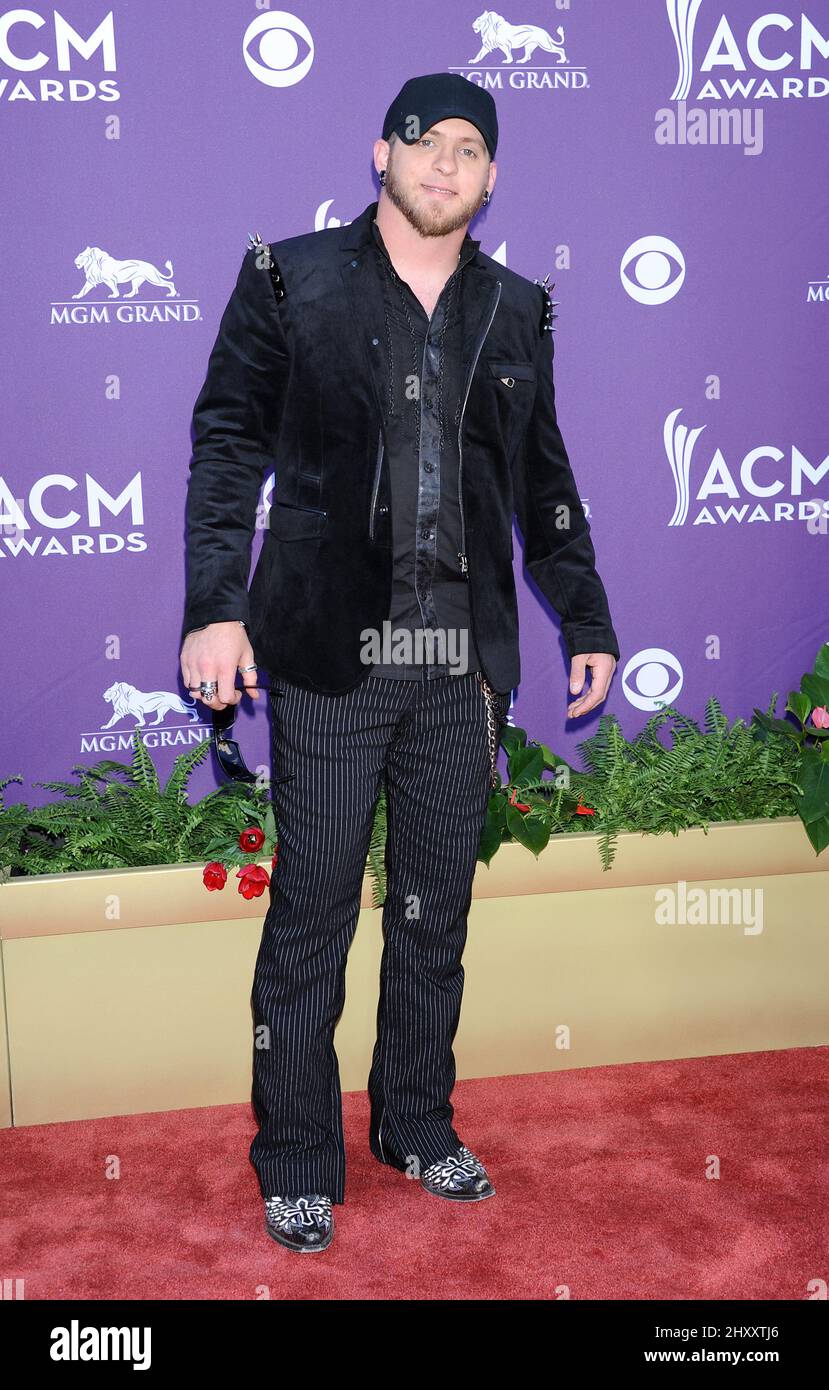 Brantley Gilbert arriving at The 47th Annual Academy of Country Music ...