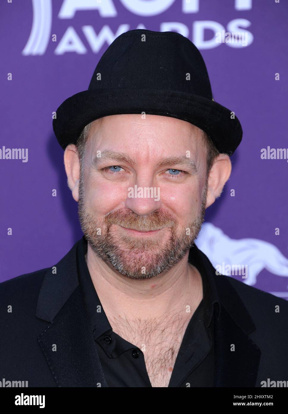 Christian Bush arriving at The 47th Annual Academy of Country Music ...