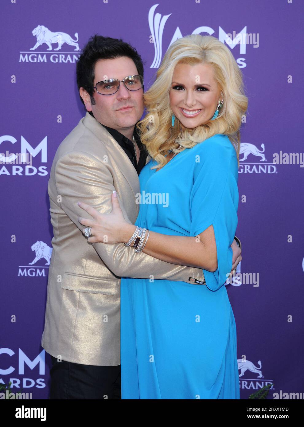 Jay DeMarcus and Allison DeMarcus arriving at The 47th Annual Academy ...