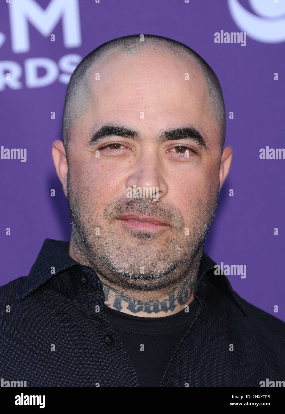 Aaron Lewis arriving at The 47th Annual Academy of Country Music Awards ...