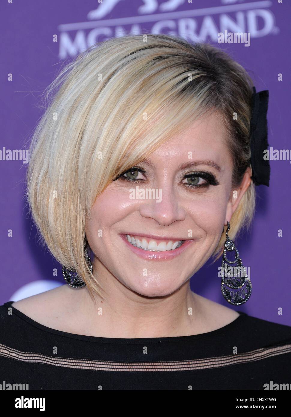 Gwen Sebastian arriving at The 47th Annual Academy of Country Music ...