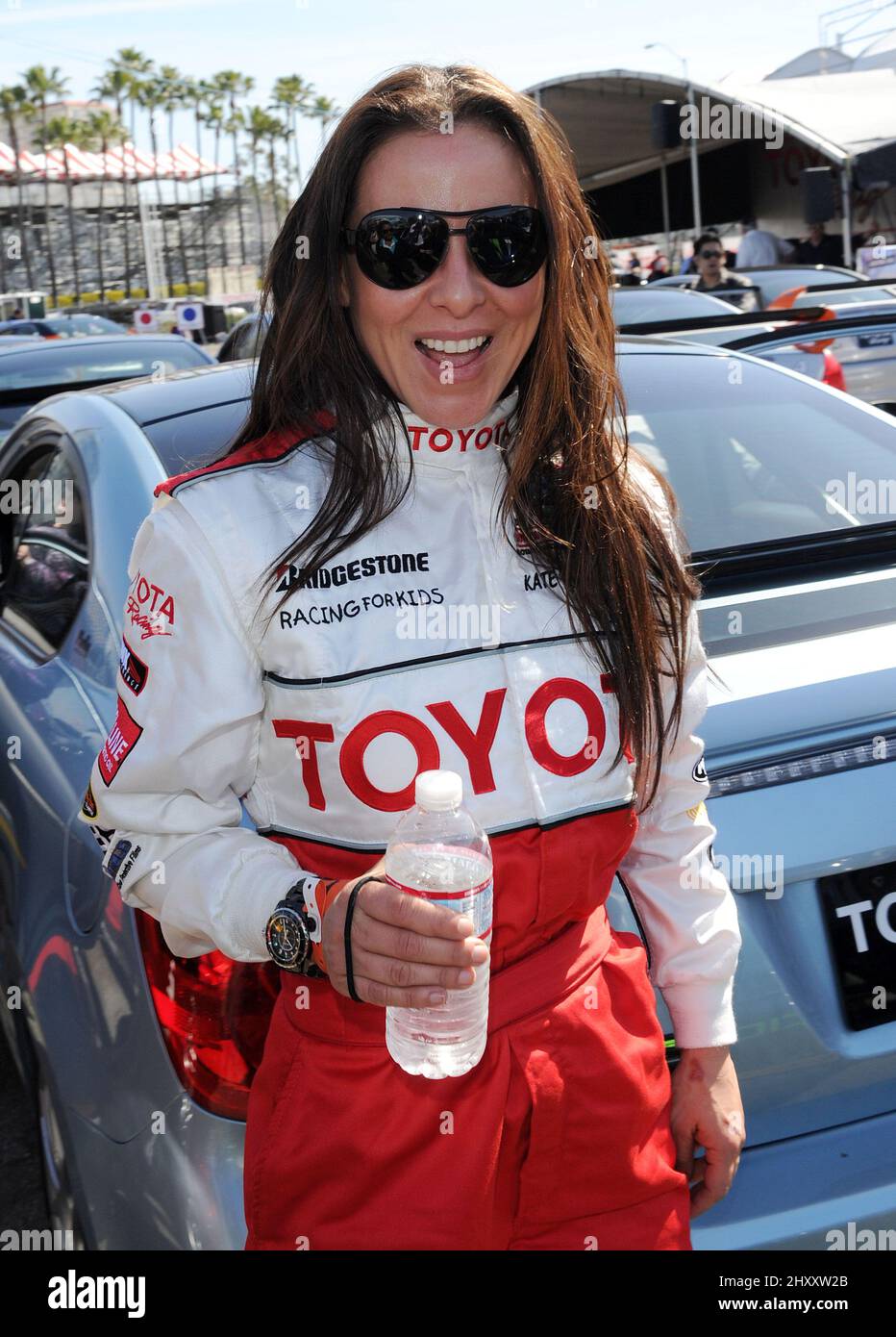 Kate del Castillo during the 2012 Toyota Pro/Celebrity Race - Press ...