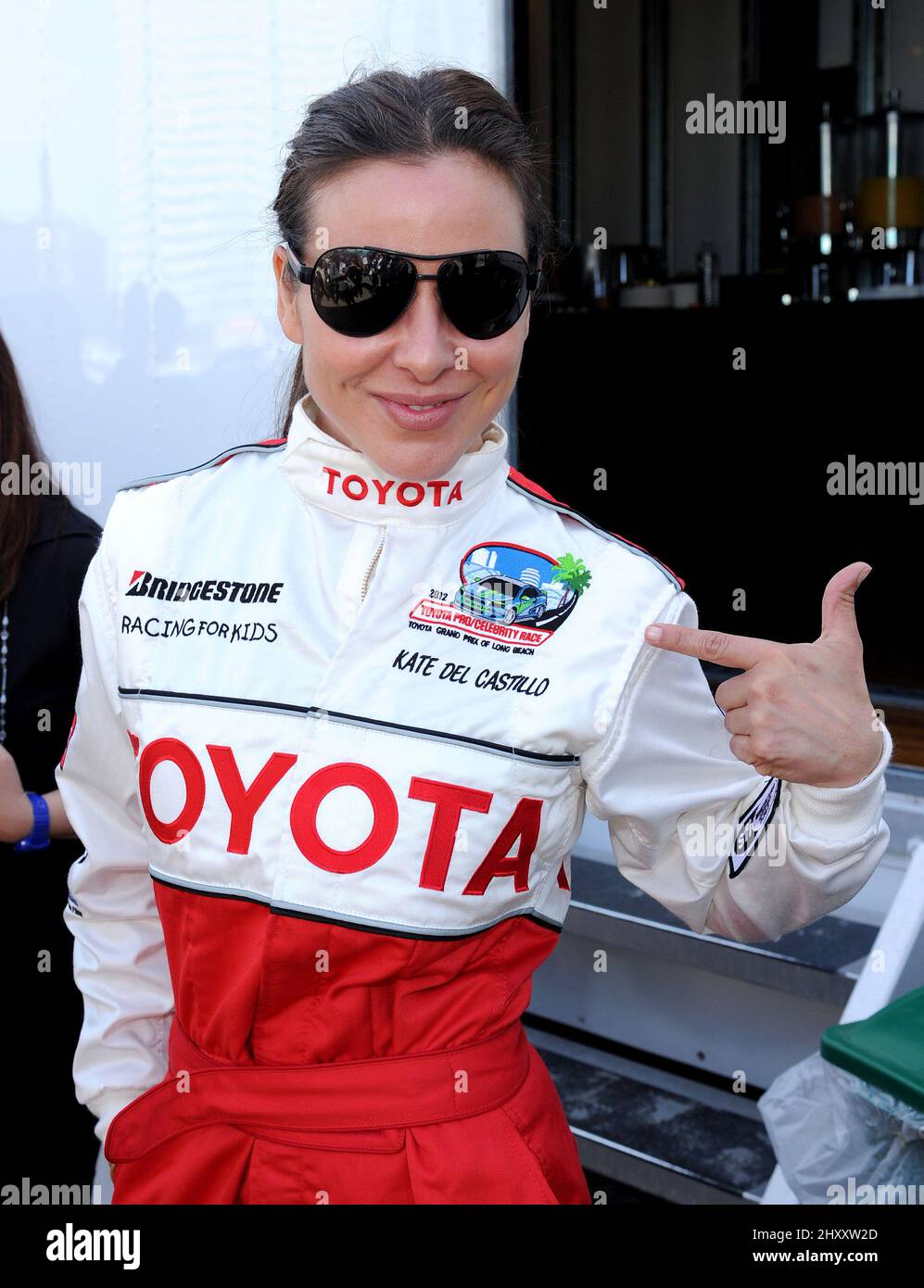 Kate del Castillo during the 2012 Toyota Pro/Celebrity Race - Press ...