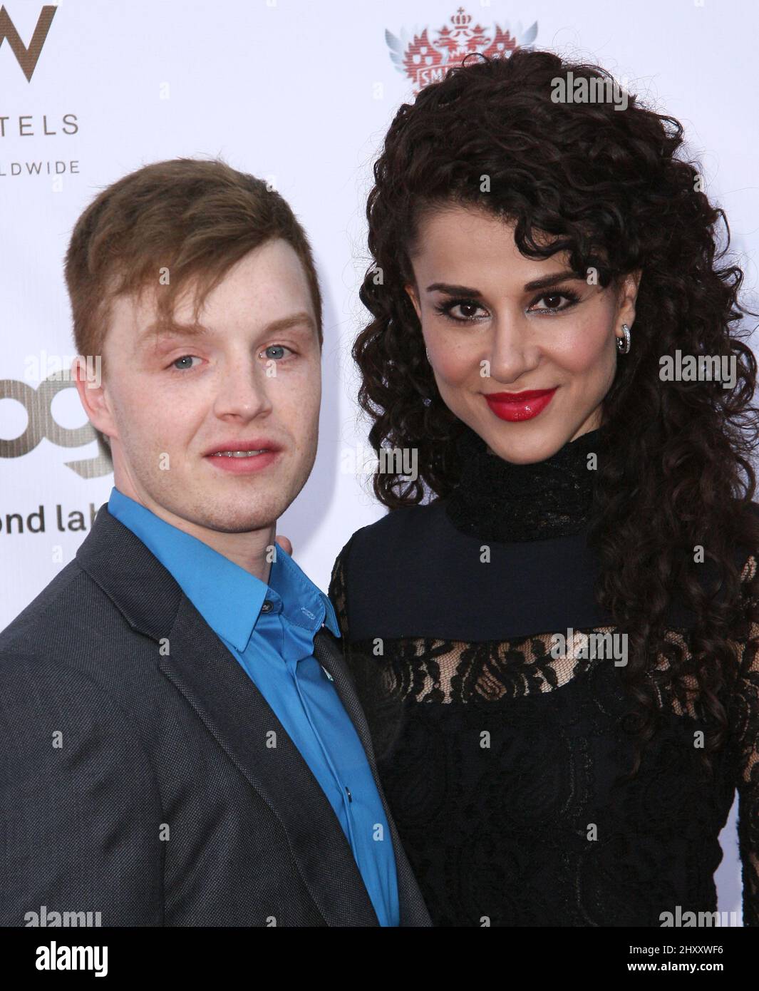 Noel Fisher and Layla Alizada attending Logo's 'NewNowNext Awards' 2012 ...