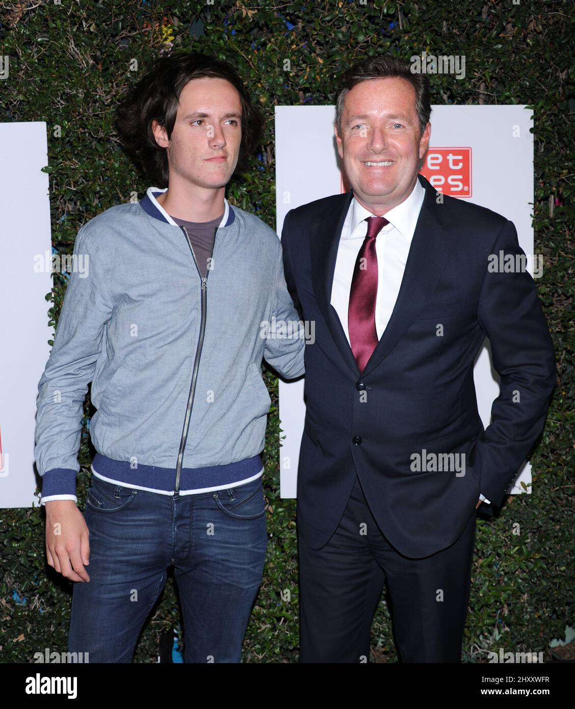 Piers Morgan and son Spencer attending the Planet Dailies And Mixology ...