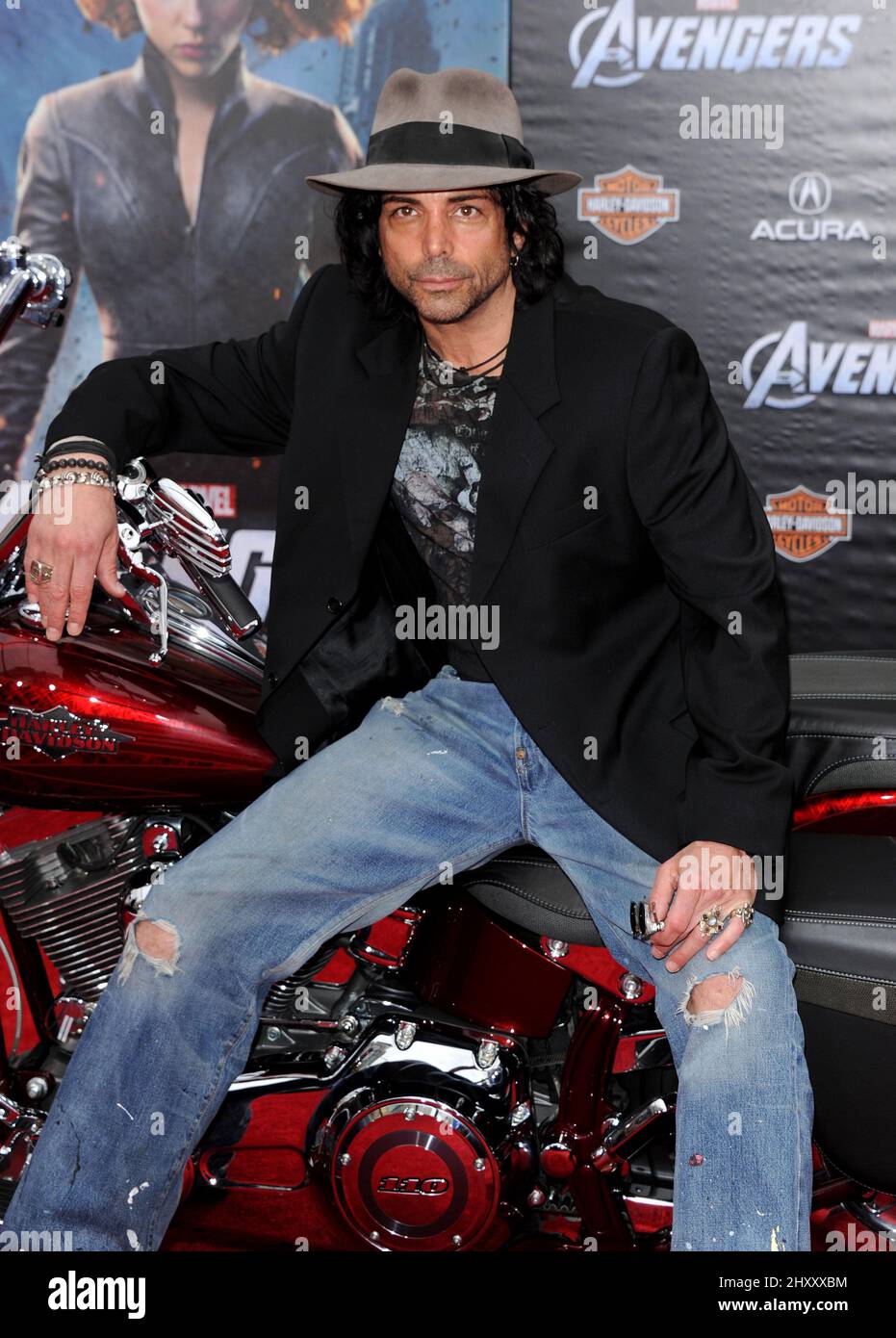 Richard Grieco attending "The Avengers" World Premiere held at the El ...