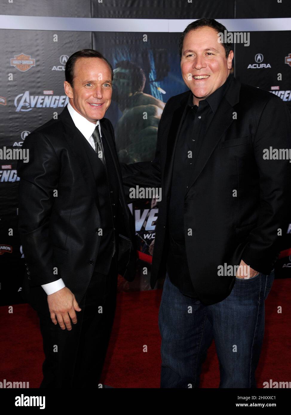 Clark gregg attending world premiere avengers hi-res stock photography ...