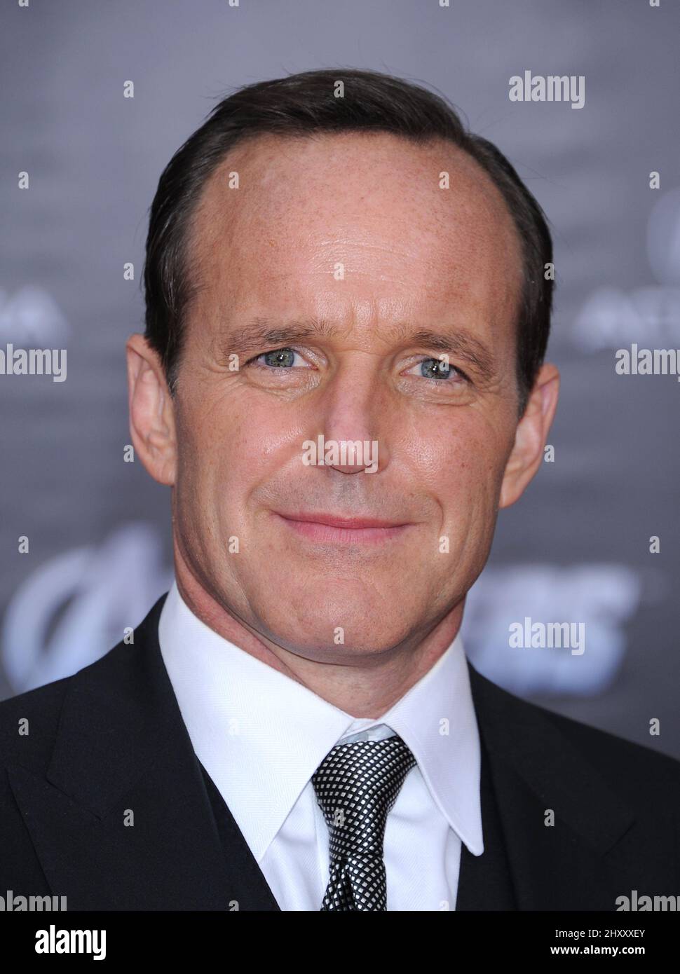 Clark gregg attending world premiere avengers hi-res stock photography ...
