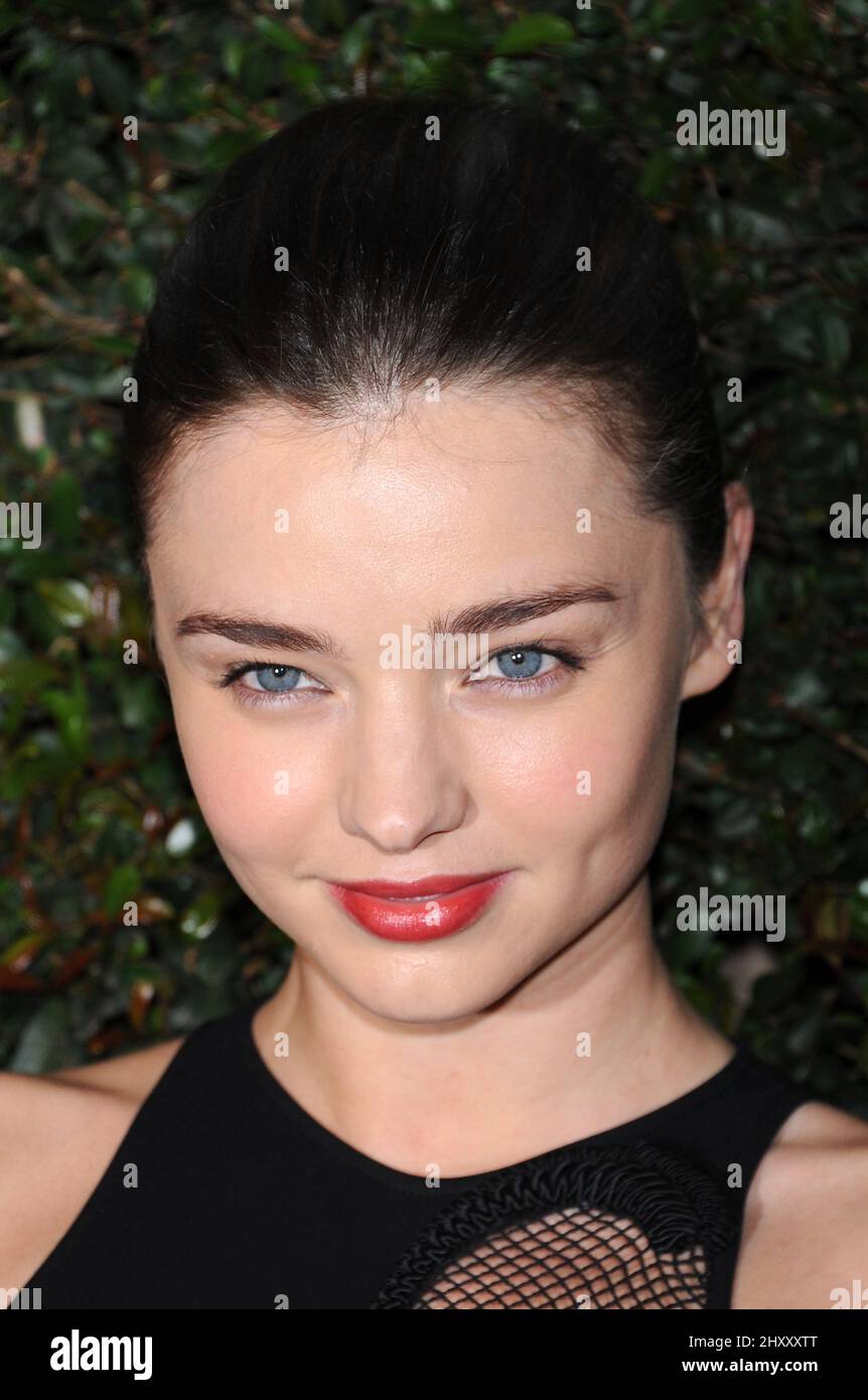 Miranda Kerr attending the "My Valentine" video world premiere directed ...