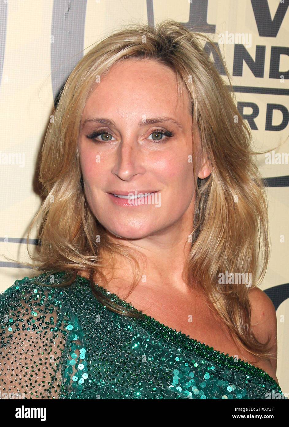Sonja Morgan arriving at the 2012 TV Land Awards, New York Stock Photo ...