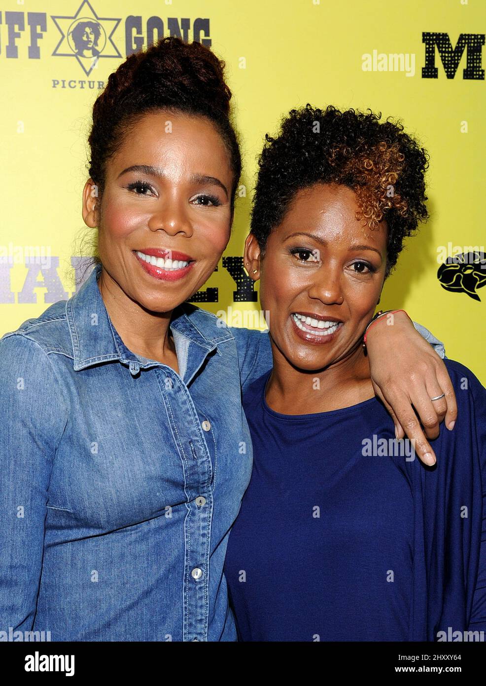 Cedella Marley and Karen Marley during the "Marley" Los Angeles ...