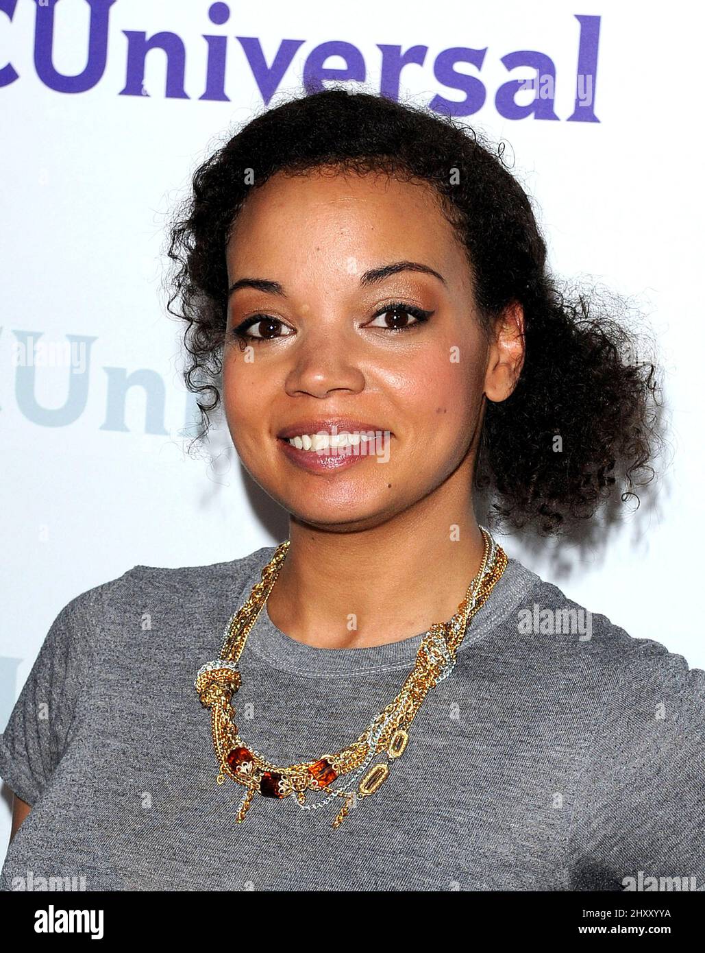 Liz Garrett during the NBC Universal Summer Press Day held at the ...