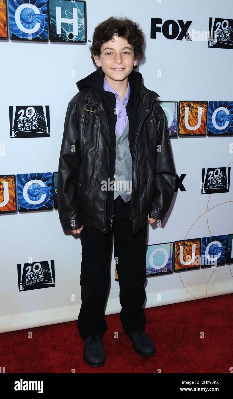 David Mazouz during FOX's Evening With "Touch" held at the Leonard H ...