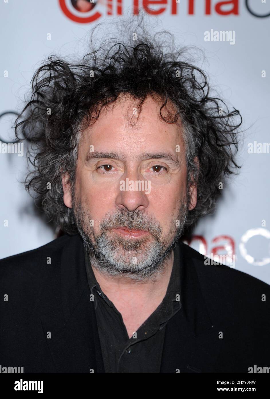 Tim Burton during the Disney Dreamworks Marvel & Pixar presentation at ...