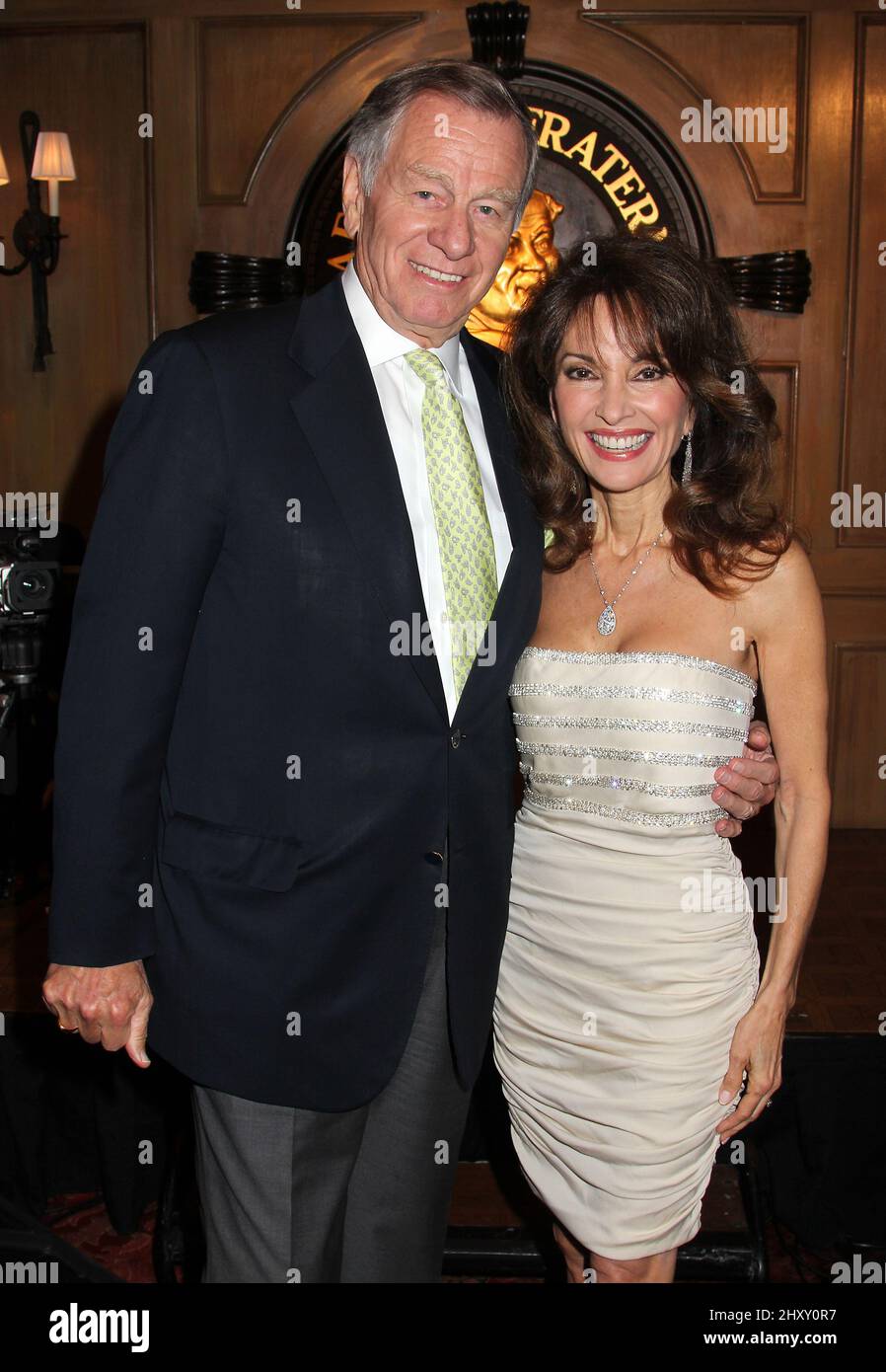 Susan Lucci and Helmut Huber during The Friars Club Salute to Susan ...
