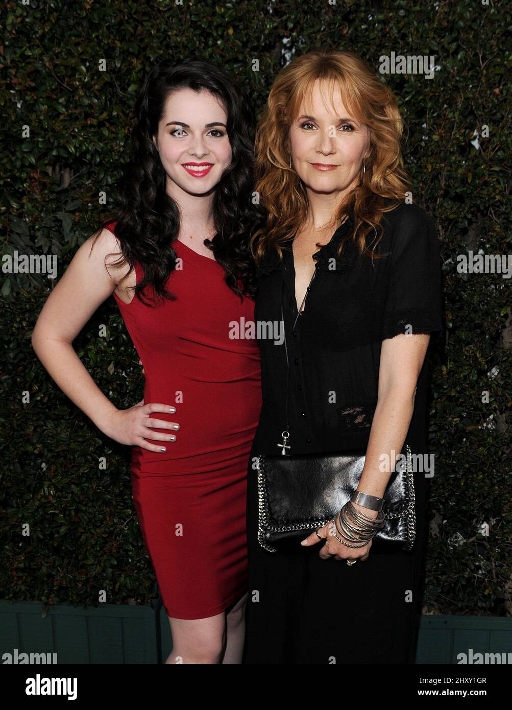 Vanessa Marano and Lea Thompson during the ABC Family West Coast ...