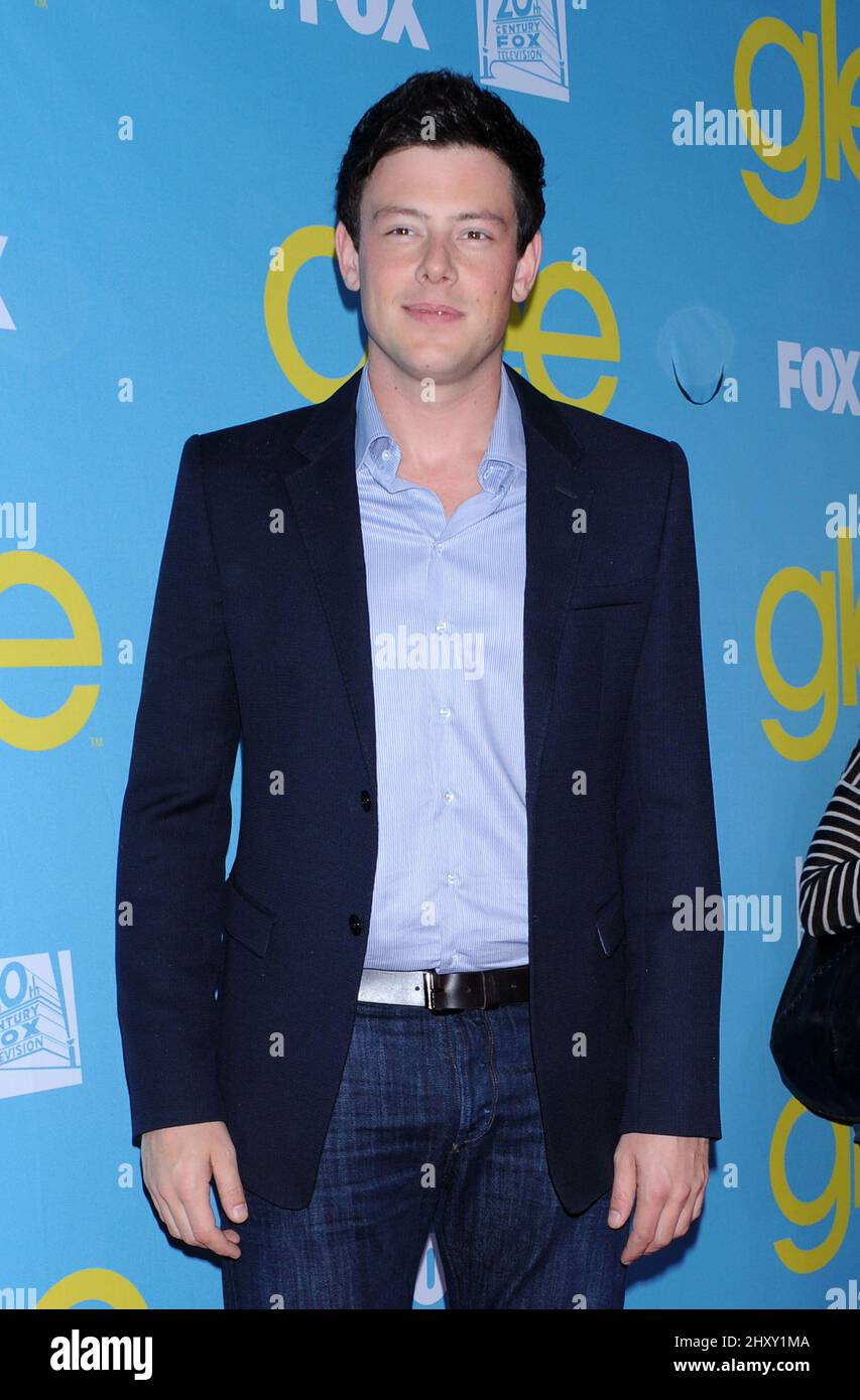 Cory Monteith during the 'Glee' Television Academy screening and Q&A ...