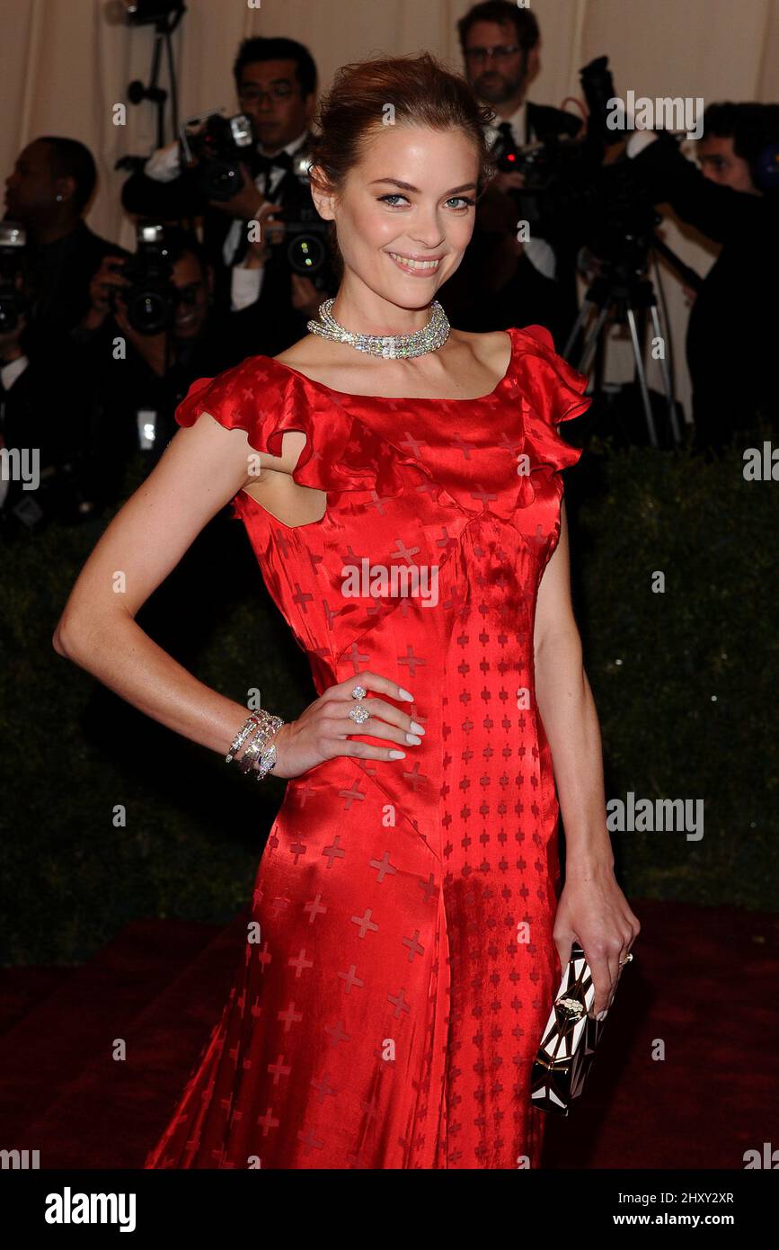 Jaime King arriving at the Costume Institute Benefit, held at the ...
