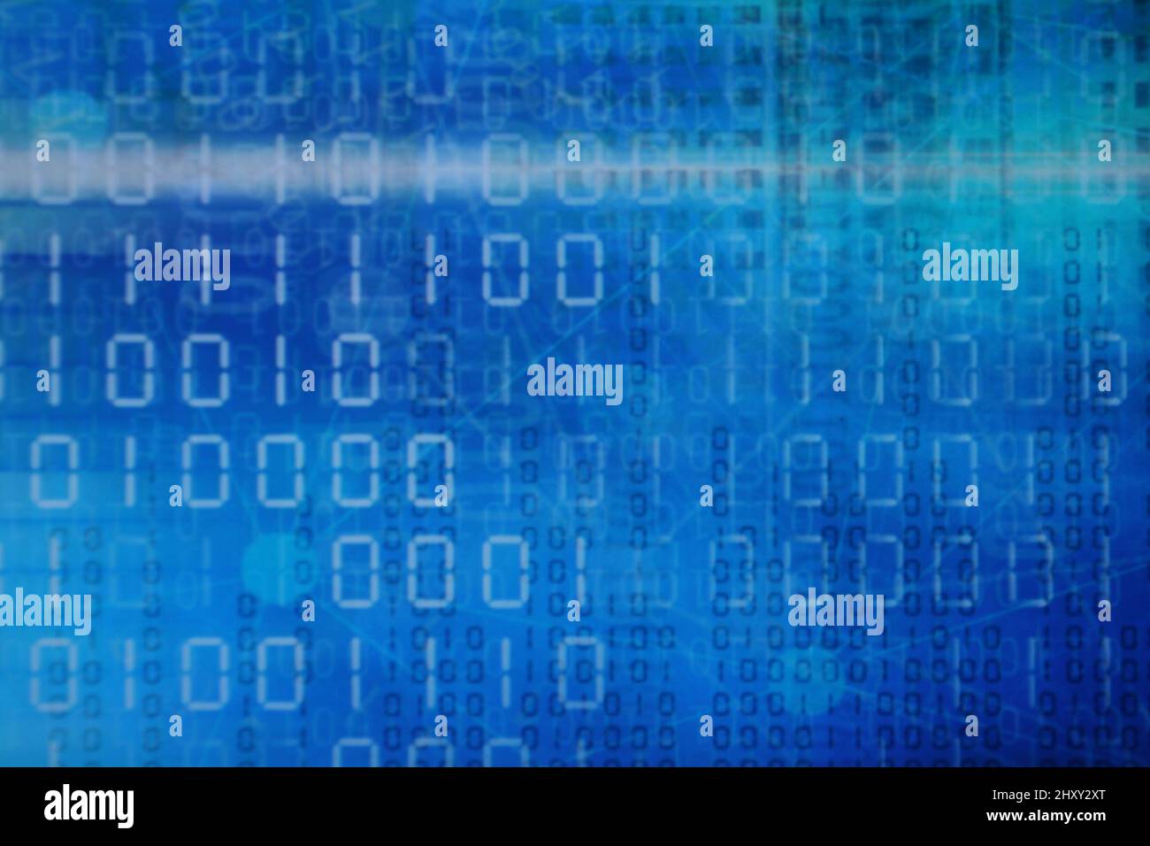 Conceptual illustration of a blurred digital background Stock Photo - Alamy