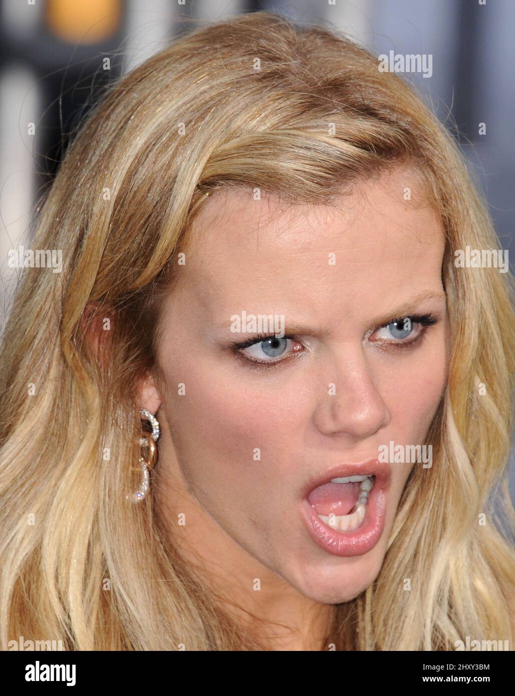 Brooklyn Decker attends "Battleship" American premiere held at the ...