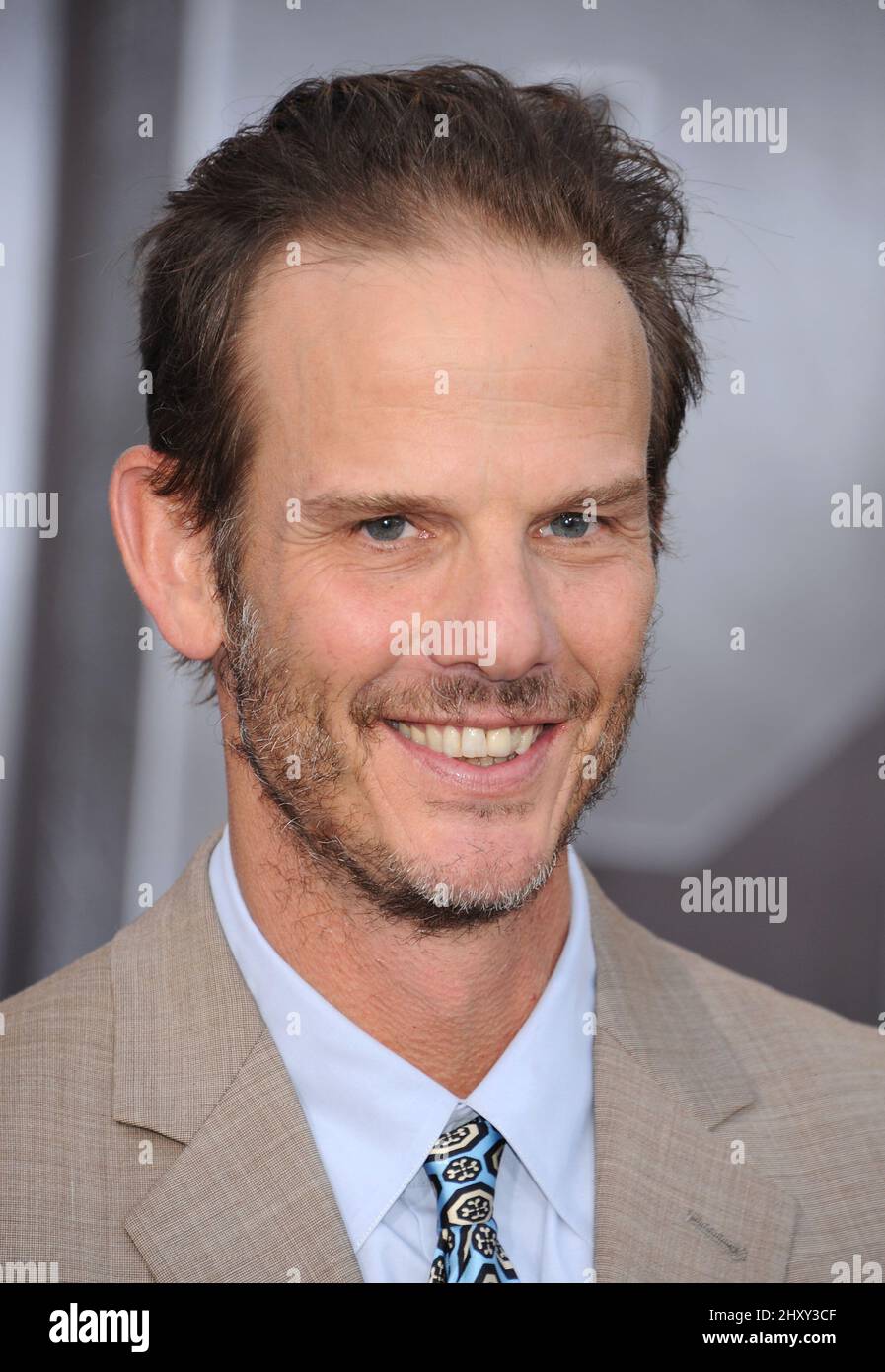 Peter Berg attends "Battleship" American premiere held at the Nokia ...