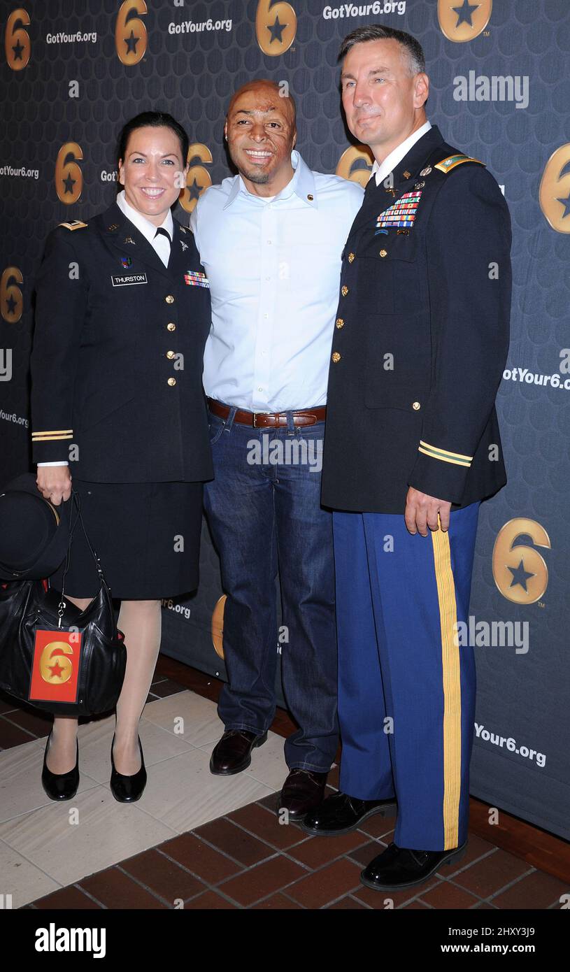 J.R. Martinez attends the "Got Your 6" new military veteran's intiative ...