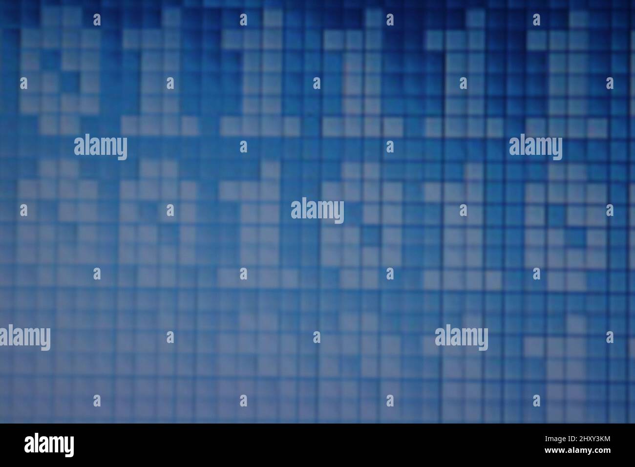 Conceptual illustration of a blurred digital background Stock Photo - Alamy