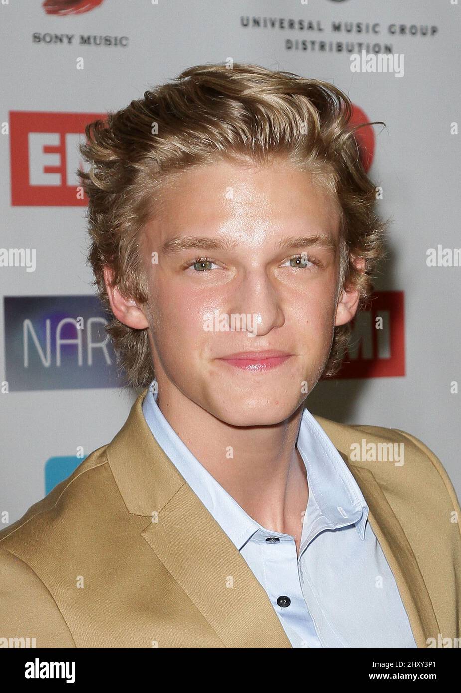 Cody Simpson attends the NARM Music Biz Awards dinner party held at the ...