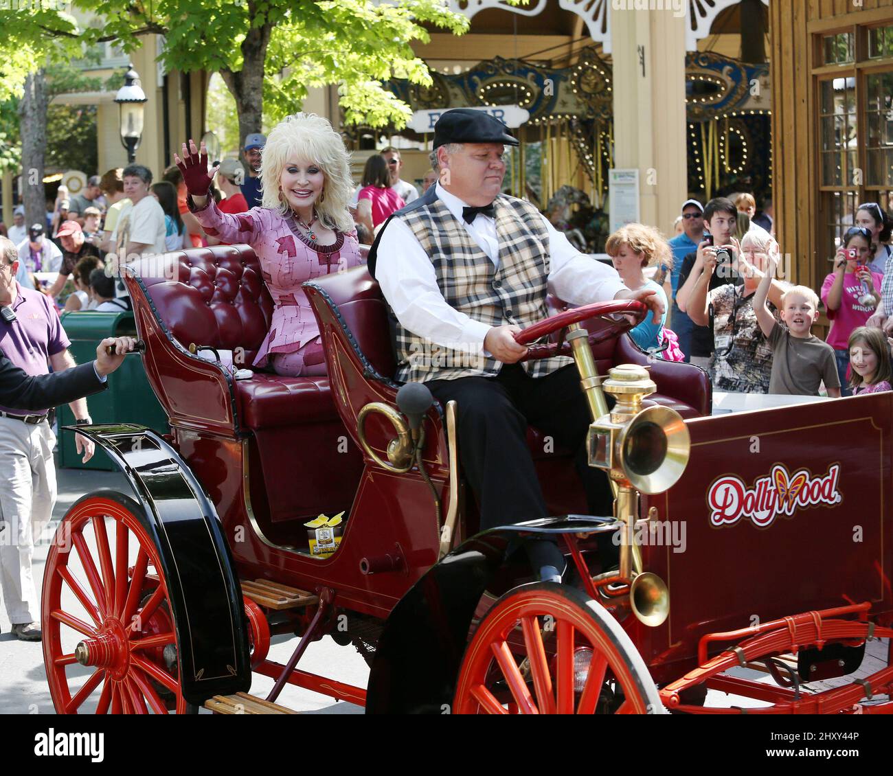 Dolly Parton's Parade through Dollywood at Dollywood's Homecoming in ...