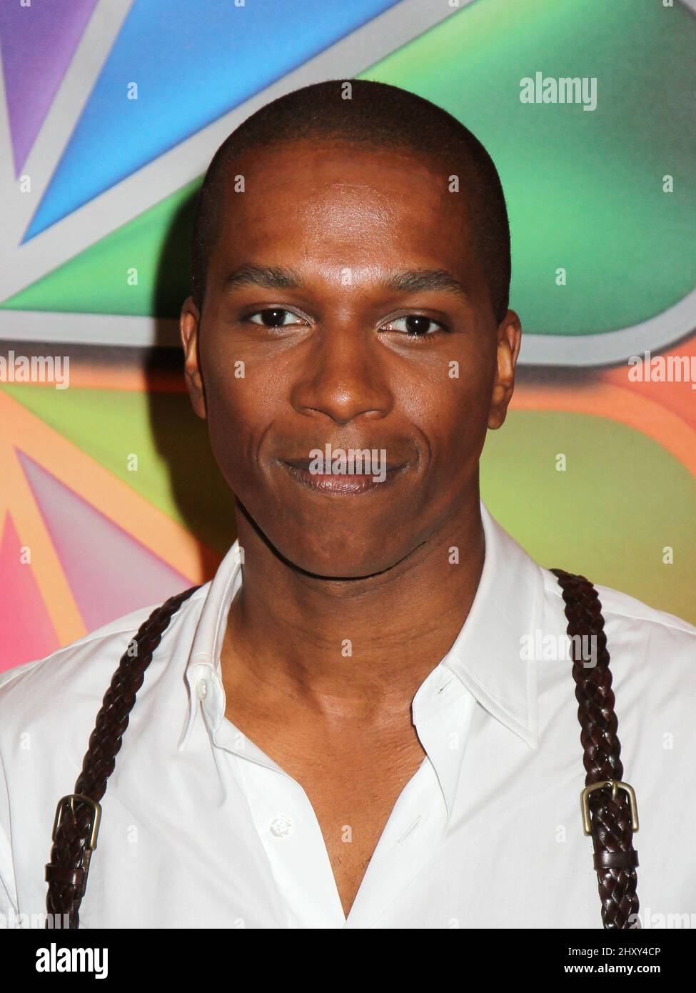 Leslie Odom Jr. attending NBC's Upfront presentation held at Radio City ...