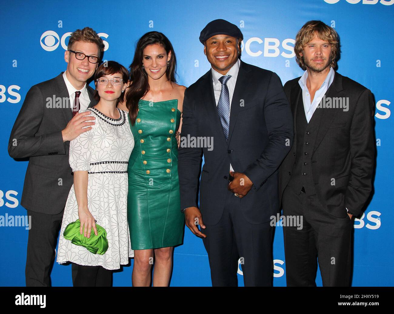 Barrett Foa, Renee Felice Smith, Daniela Ruah, LL Cool J, and Eric ...