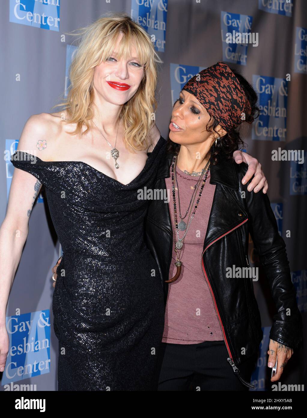 Courtney Love and Linda Perry attends "An Evening With Women" at the ...