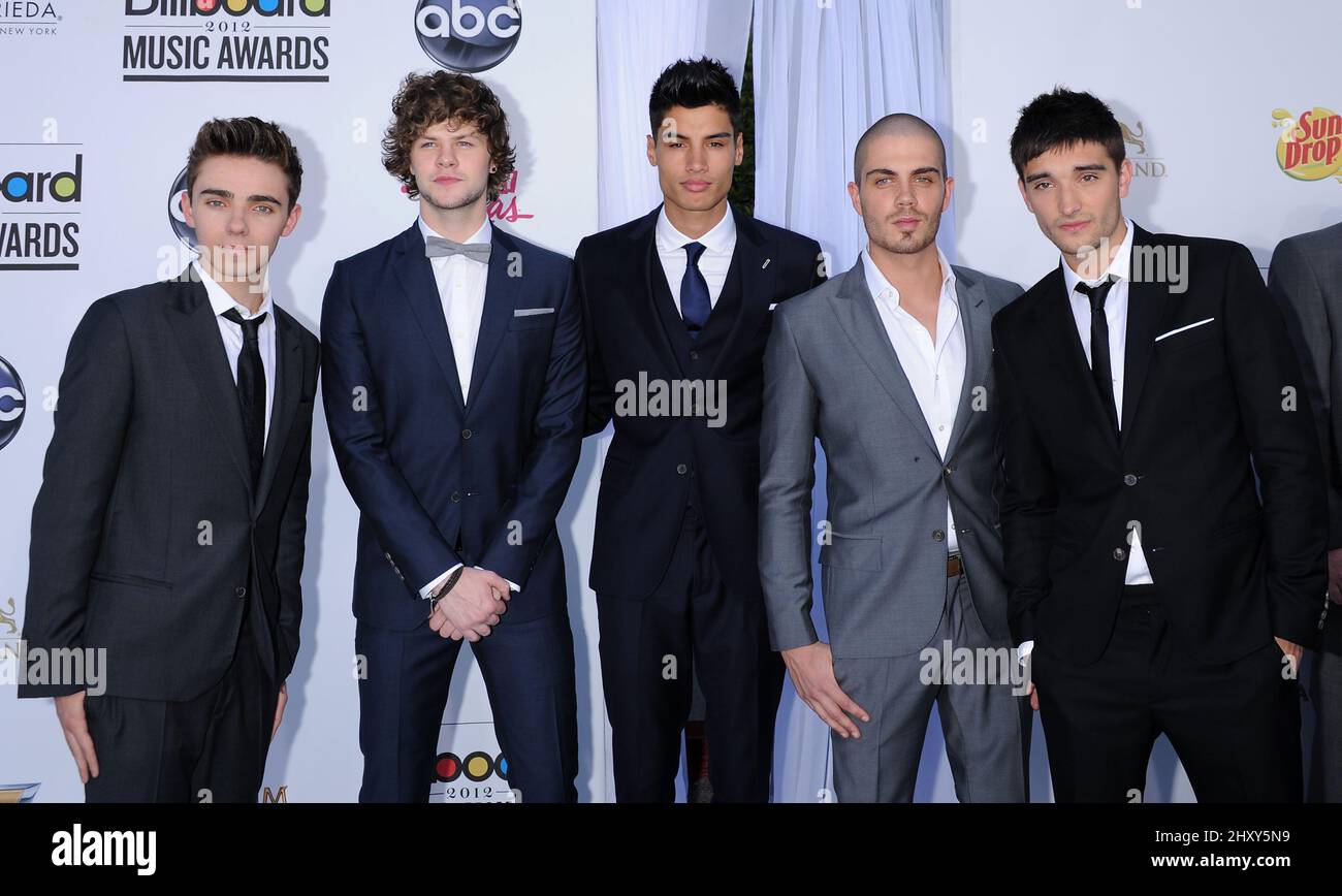 The Wanted during the 2012 Billboard Awards held at MGM Grand Garden ...
