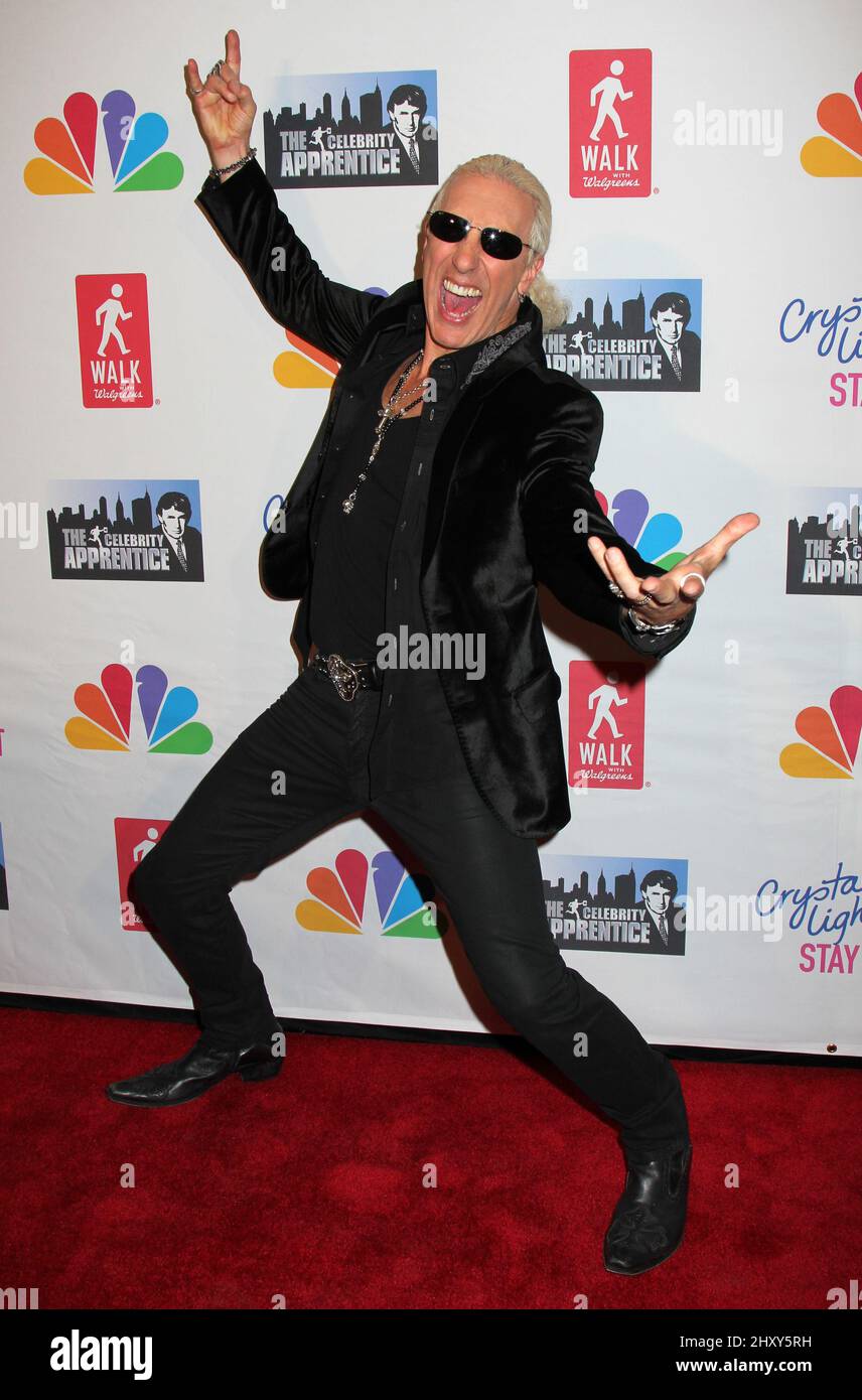 Dee Snider attending "The Celebrity Apprentice" live season finale held ...