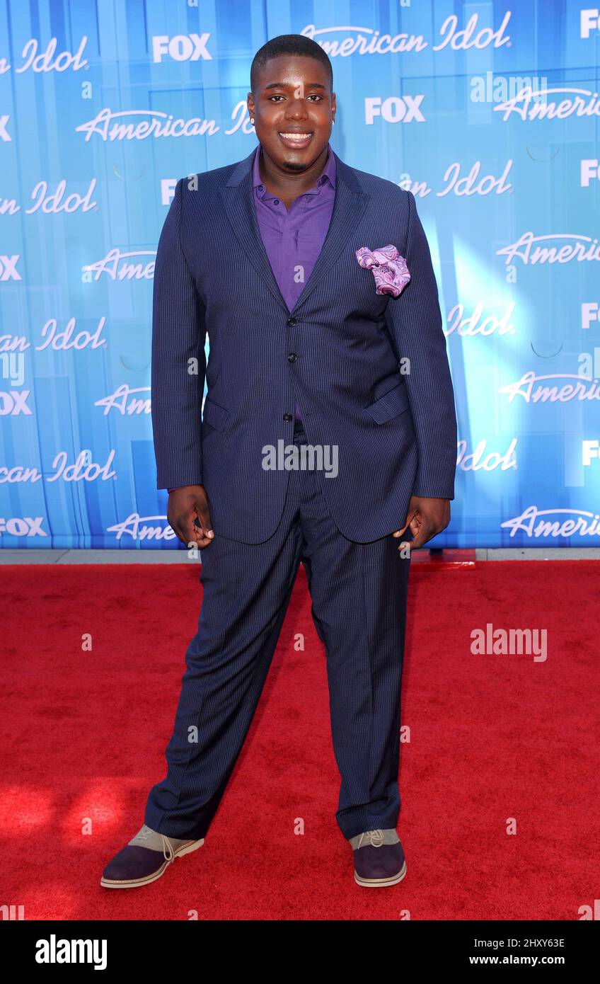 Jacob Lusk during the 2012 American Idol Season 11 Finale held at the ...