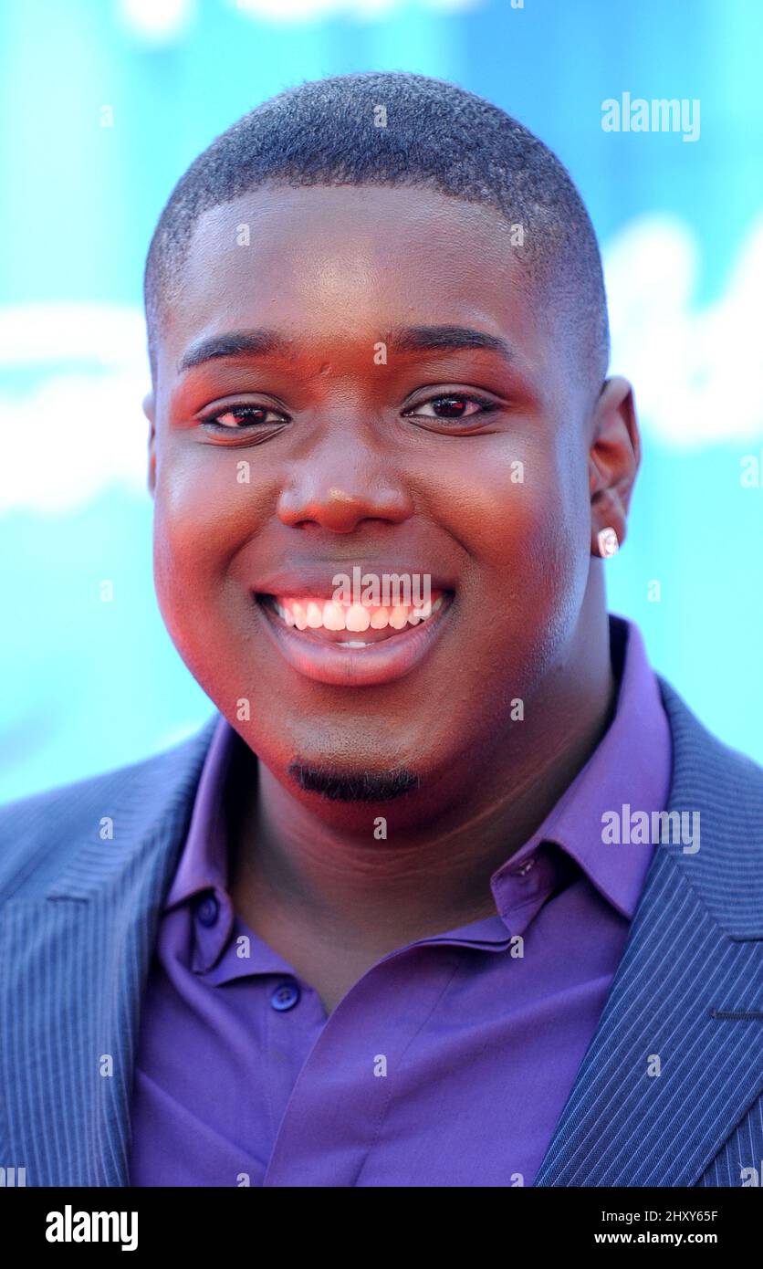 Jacob Lusk during the 2012 American Idol Season 11 Finale held at the ...