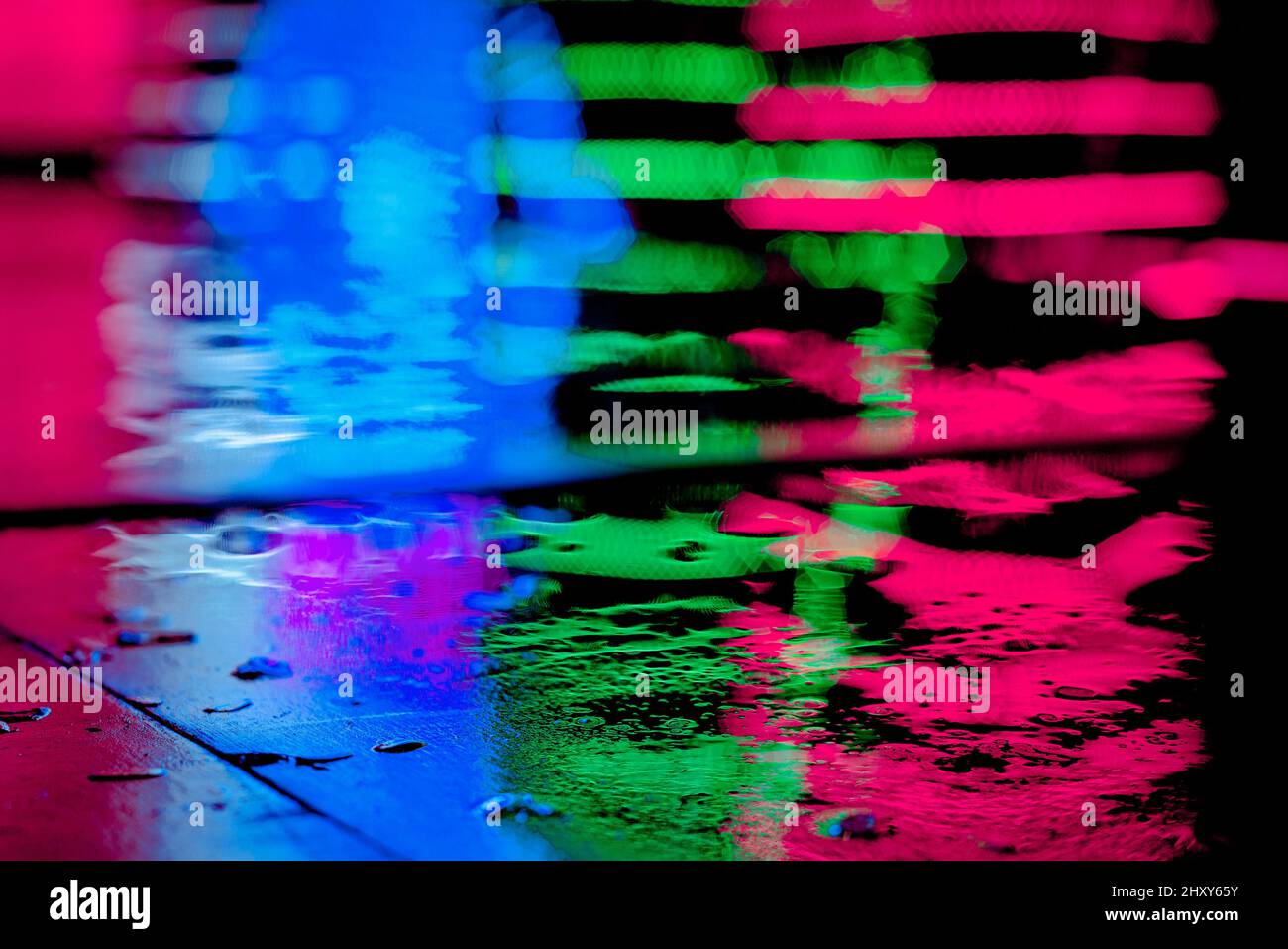 Vibrant and colorful scene from Taiwan Stock Photo - Alamy