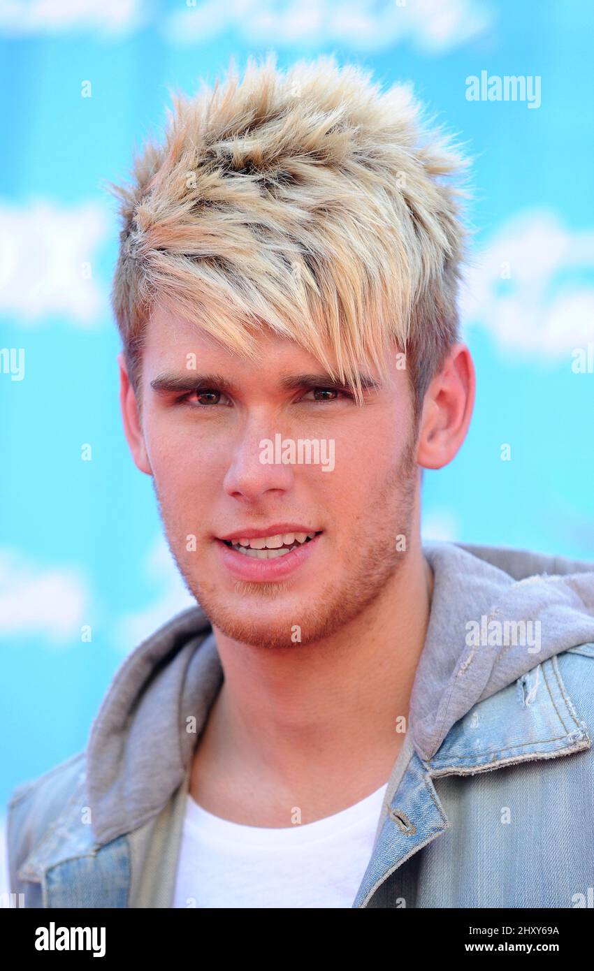 Colton Dixon attends the 2012 American Idol Season 11 Finale held at ...